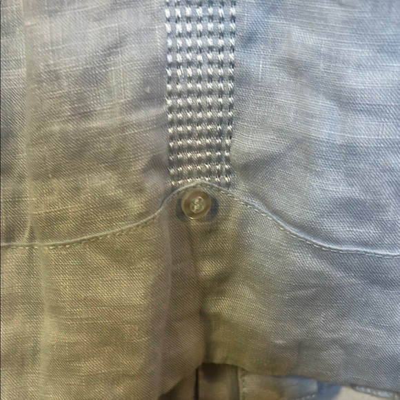J. Edwards | Shirts | J Edwards Light Blue Linen Shirt 4xl | Poshmark